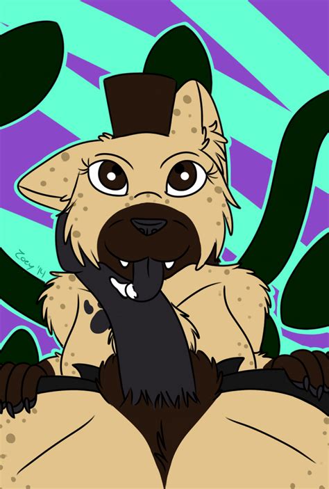 Rule 34 Anthro Breasts Brown Eyes Fangs Fellatio Furry Futanari Hyena