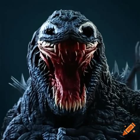 Godzilla And Venom Crossover On Craiyon