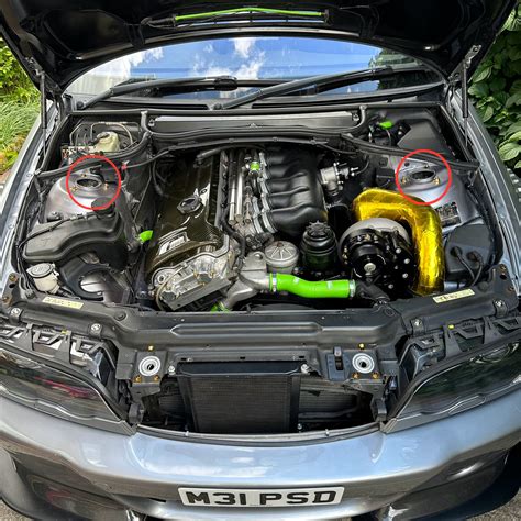 Psdesigns Bmw E46 Titanium Strut Tower Brace Mounting Hardware Psdesigns Global