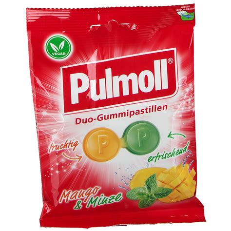 Pullmoll® Duo Gummipastillen Mango And Minze 90 G Shop Apotheke