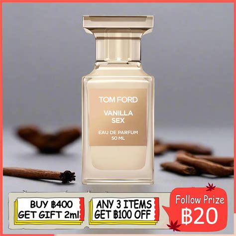 แท้💯【🚛จัดส่งที่รวดเร็ว】tom Ford Vanilla Sex Edp 2ml5ml10ml น้ำหอม