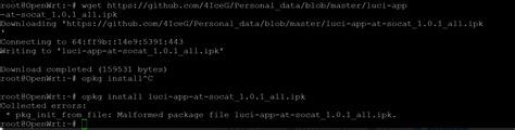 at commands luci web 5g 4g modems installing and using openwrt