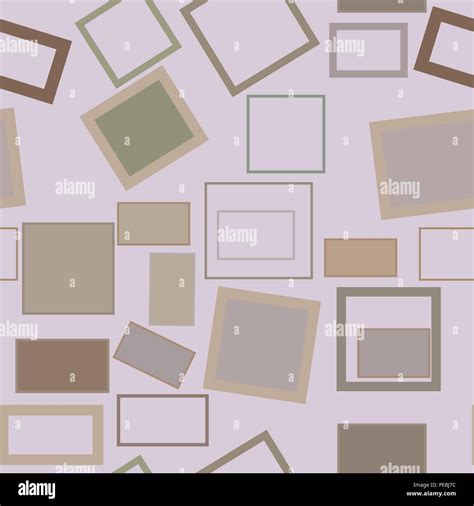 Seamless Abstract Conceptual Geometric Square Rectangle Pattern Good For Web Page Graphic