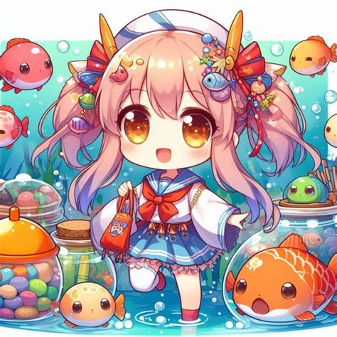 Cute Chibi Girl Pfp In 2024 Cute Chibi Chibi Girl Chibi
