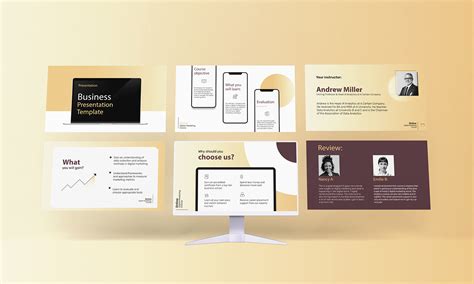 Business Presentation Design On Behance