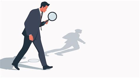 Businessman Analyzing Vector Illustration Premium Ai Generated Vector