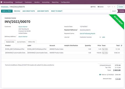 4 4 Customer Finance Management With Odoo Accounting Module Odoo 16