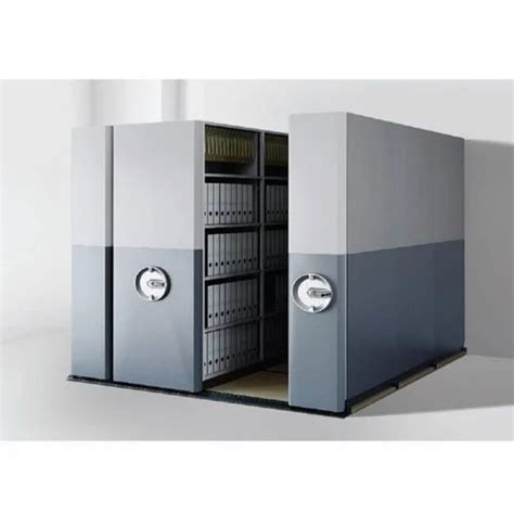 Feet Stainless Steel File Storage Mobile Compactor For Office Storage Capacity Kg At
