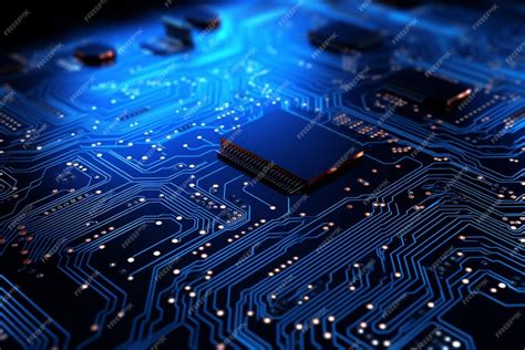 Premium Ai Image Circuit Board Background Electronic Computer Hardware Technology