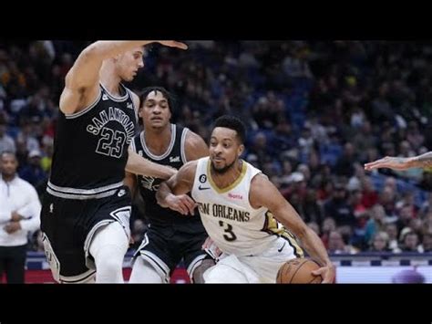 San Antonio Spurs Vs New Orleans Pelicans Full Game Highlights