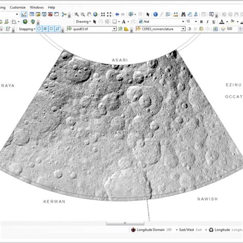Interface Of The Gis Based Mapping Template Download Scientific Diagram