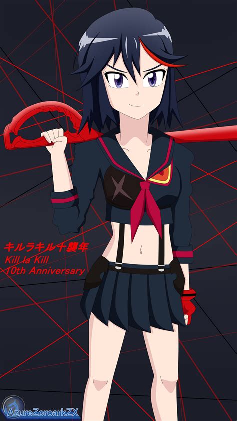 Ryuko Matoi Kill La Kill By Azurezoroarkzx On Deviantart