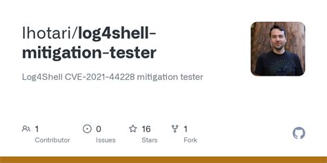 github lhotari log4shell mitigation tester log4shell cve 2021 44228 mitigation tester