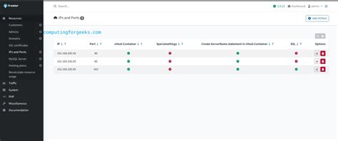 install froxlor server management on debian 12 bookworm