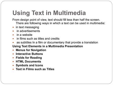 Multimedia Lecture Pptx Desktop Publishing Computer Software And Applications