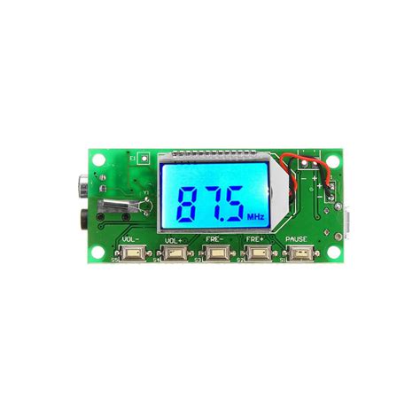 Fm Transmitter Module Dsp Pll 87 108mhz Digital Rees52