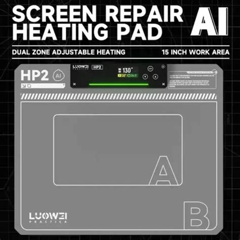 Luowei Hp2 Ai Lcd Screen Repair Heating Pad 15 Inch Lcd Mobile Tablet
