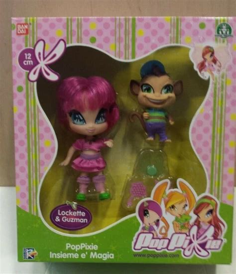 Lockette And Guzman Winx Club Pop Pixie Insieme è Doll Bandai Giochi Preziosi Eur 3500