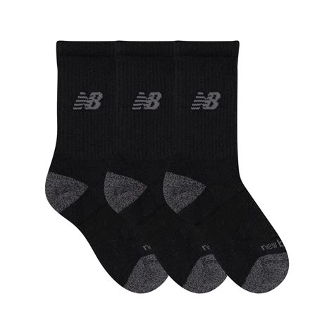 New Balance Youth Active Crew Socks 3 Pack