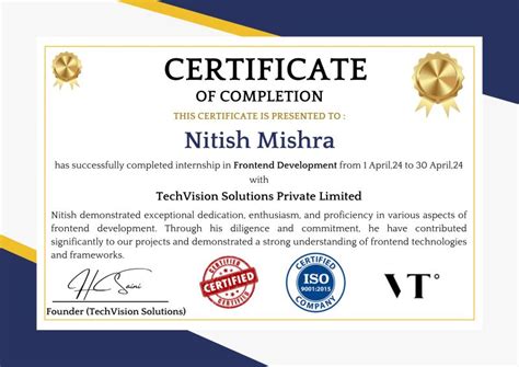 Im Thrilled To Share That Ive Successfully Completed Frontend