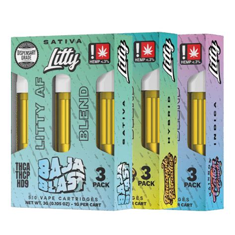 Litty Litty Af Blend Cartridge 3x1g