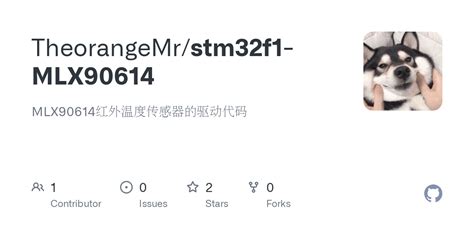 Github Theorangemrstm32f1 Mlx90614 Mlx90614红外温度传感器的驱动代码