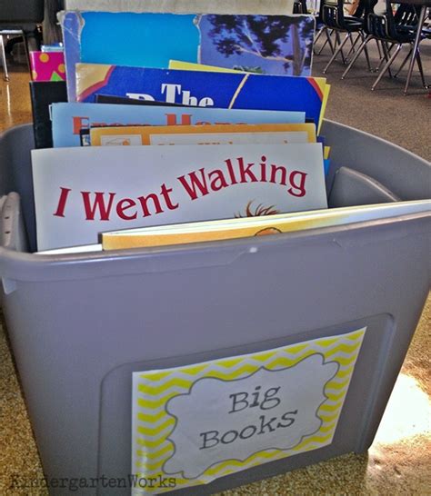 Classroom Big Book Center How To Make A Year Long Big Book Literacy