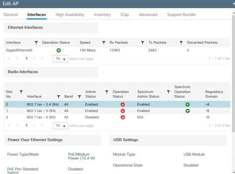 Solved One Ap Operation Status Is Down Cisco Community