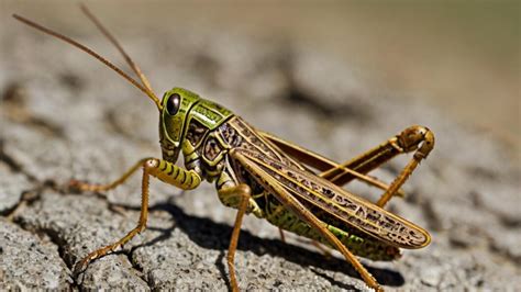 Premium Photo Photograph A Grasshopper From A Close Distance