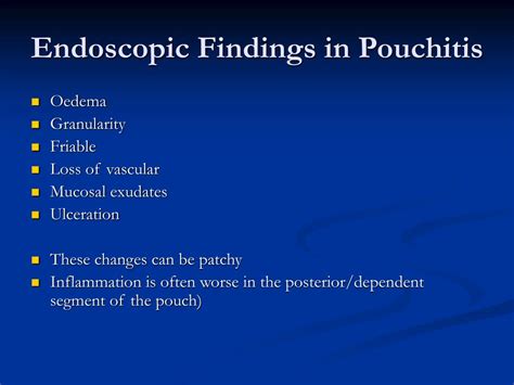 Ppt The Management Of Pouchitis And Cuffitis Powerpoint Presentation