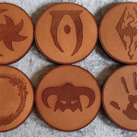 Elder Scrolls Badges Etsy