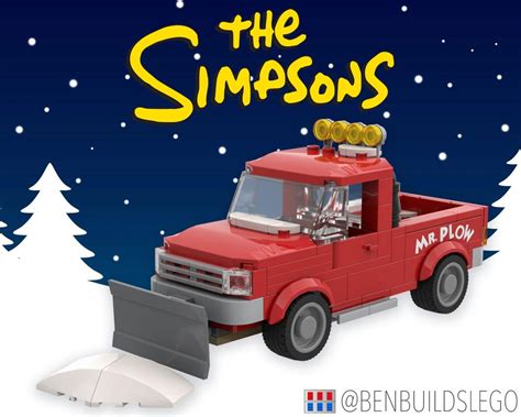 Lego Moc Mr Plow Snowplow By Benbuildslego Rebrickable Build With Lego