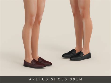 Arltos Classic Loafer Male для Симс 4 Скачать мод