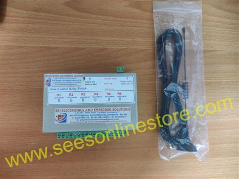 Gsm Based 6 Relay Control Board At Rs 4000 00 Piece SEES And Industrial Products In Coimbatore