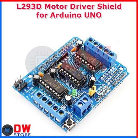 Jual Arduino Motor Stepper Servo Shield L293 Kab Bandung Dw Store