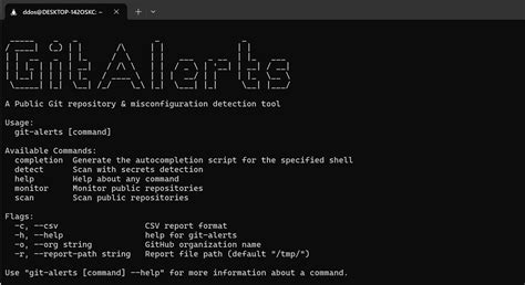 Git Alerts Detect And Monitor Github Org Users Public Repositories