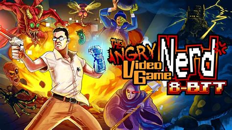 Angry Video Game Nerd 8 Bit — все трейлеры игры КГ Портал