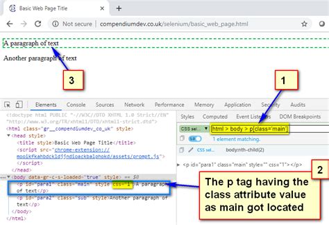 Selenium Locators Practice Absolute Css Selectors In Detail Qafox