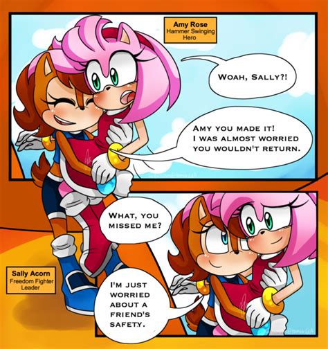 21 Sally X Amy Ideas Sally Acorn Archie Comics Characters Sonic Satam