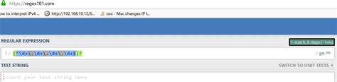 Regex Match Userss Input Ip Address Even When The Input Is Empty