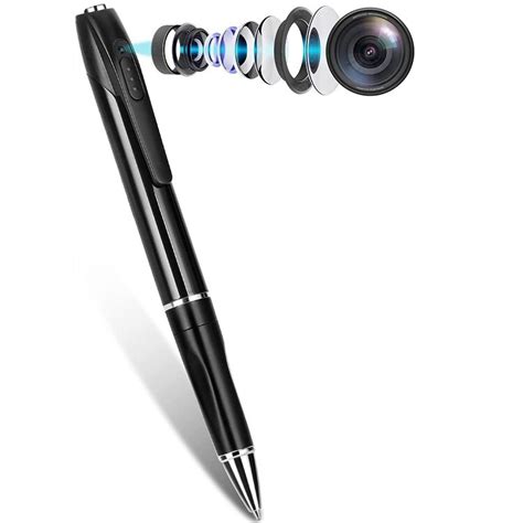 （dofv8 Hd Pen Hidden Camera Spy Camera Mini Camera 1080p Pen Camera 3h Video Record Body Camera
