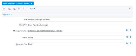 About The Campaign Documents Form Aptify Support