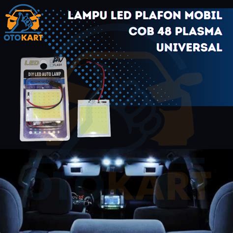 Jual Lampu Led Plafon Cob Plasma Universal Mobil V Bulb Plafon Led Mobil Universal Cob