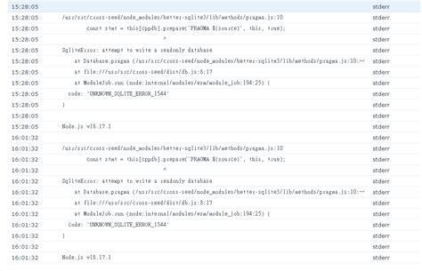 Setup Fail Due To Database Error · Issue 476 · Cross Seedcross Seed