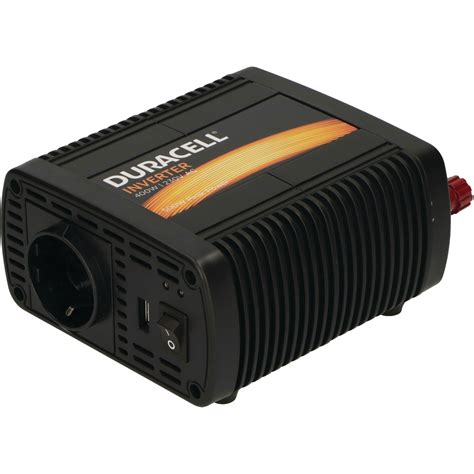 400w Eu Power Inverter With Dual Ac And Usb Duracell Charge