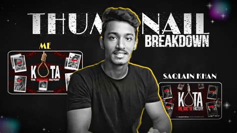 Saqlain Khan Thumbnail Tutorial Youtube