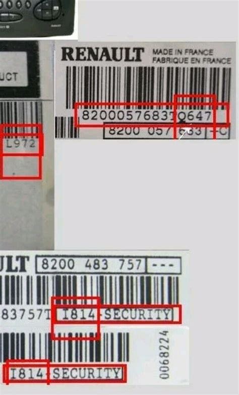 Free Renault Radio Code