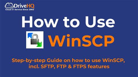how to use winscp ftp client connect to ftp ftps and sftp servers