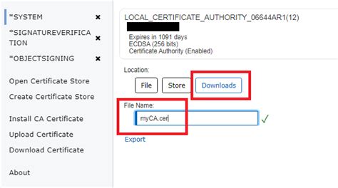 Digital Certificate Manager Dcm Moving Server Certificate Or Local Ca Between Ibm I