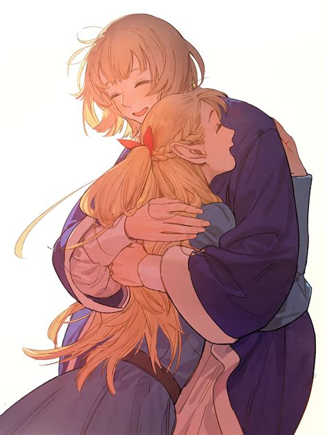 Marcille Donato And Falin Thorden Dungeon Meshi Drawn By Tanjiu Danbooru